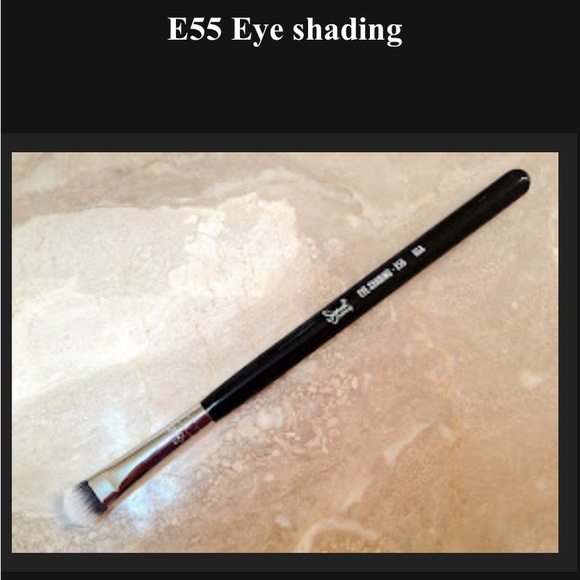 Sigma Beauty | Makeup | Bnwt Sigma Beauty E55 Bunny Black Eye Shading Brush | Poshmark